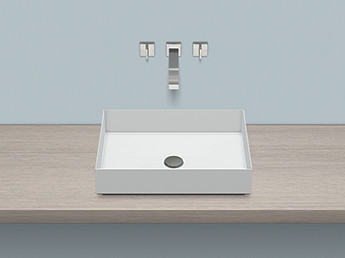 德国Alape 阿拉佩浴室面盆台上盆 100宽含涂层3213000400