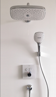 汉斯格雅柯洛玛 220 节水型头顶花洒26465007+27413007+71405007+01800187+28331+28276 ...