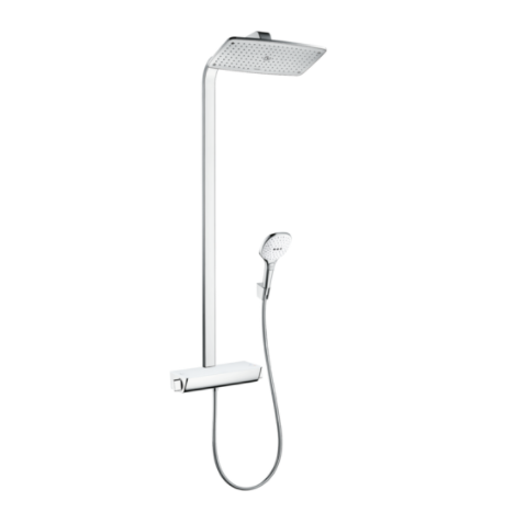 汉斯格雅飞雨 E300 单速淋浴管 600 27364007明装花洒 - 27364007