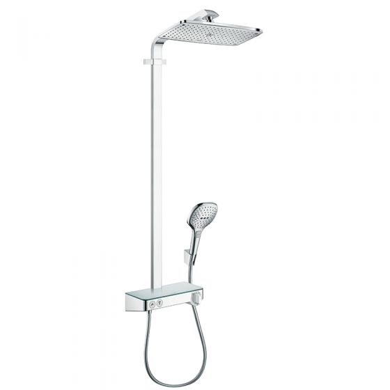 汉斯格雅沄雨 Select S240 单速淋浴管 PowderRain27633007明装花洒 - 27633007