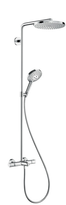 汉斯格雅柯洛梅达 E 240 单把手淋浴龙头27345S明装花洒 - 27345S