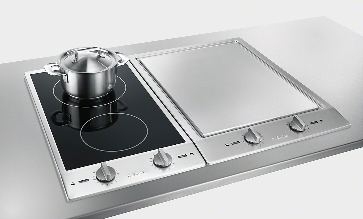 Miele 美诺 嵌入式电陶炉 CS 1112 E ProLine 元件 带有两个电子加热烹饪区域 - CS 1112 E