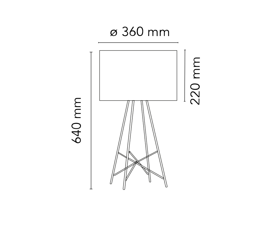 Flos Ray Table 1灯具现代客厅餐厅个性欧式台灯 - Ray Table