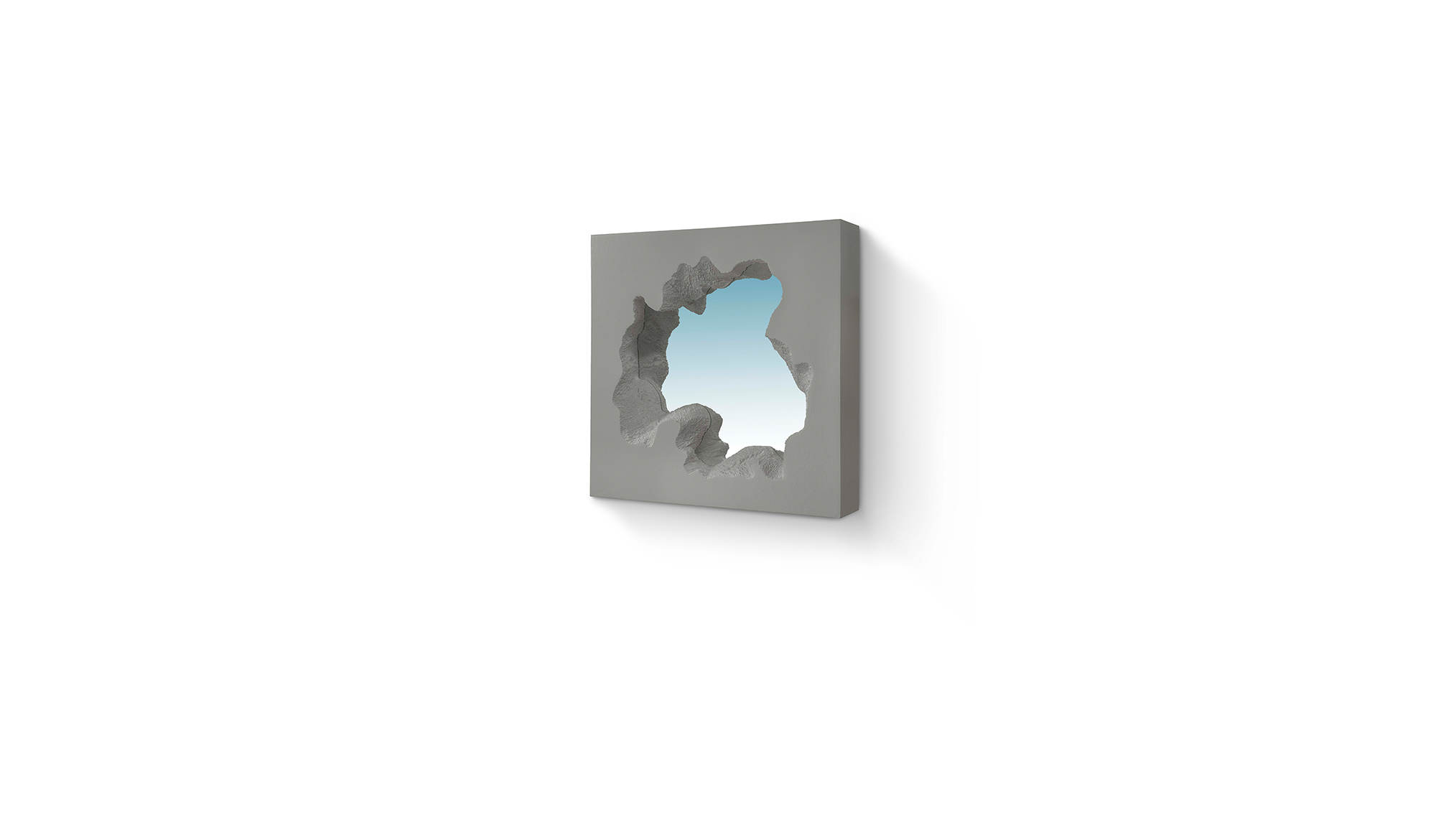 Gufram BROKEN SQUARE MIRROR 镜子 - BROKEN SQUARE MIRROR