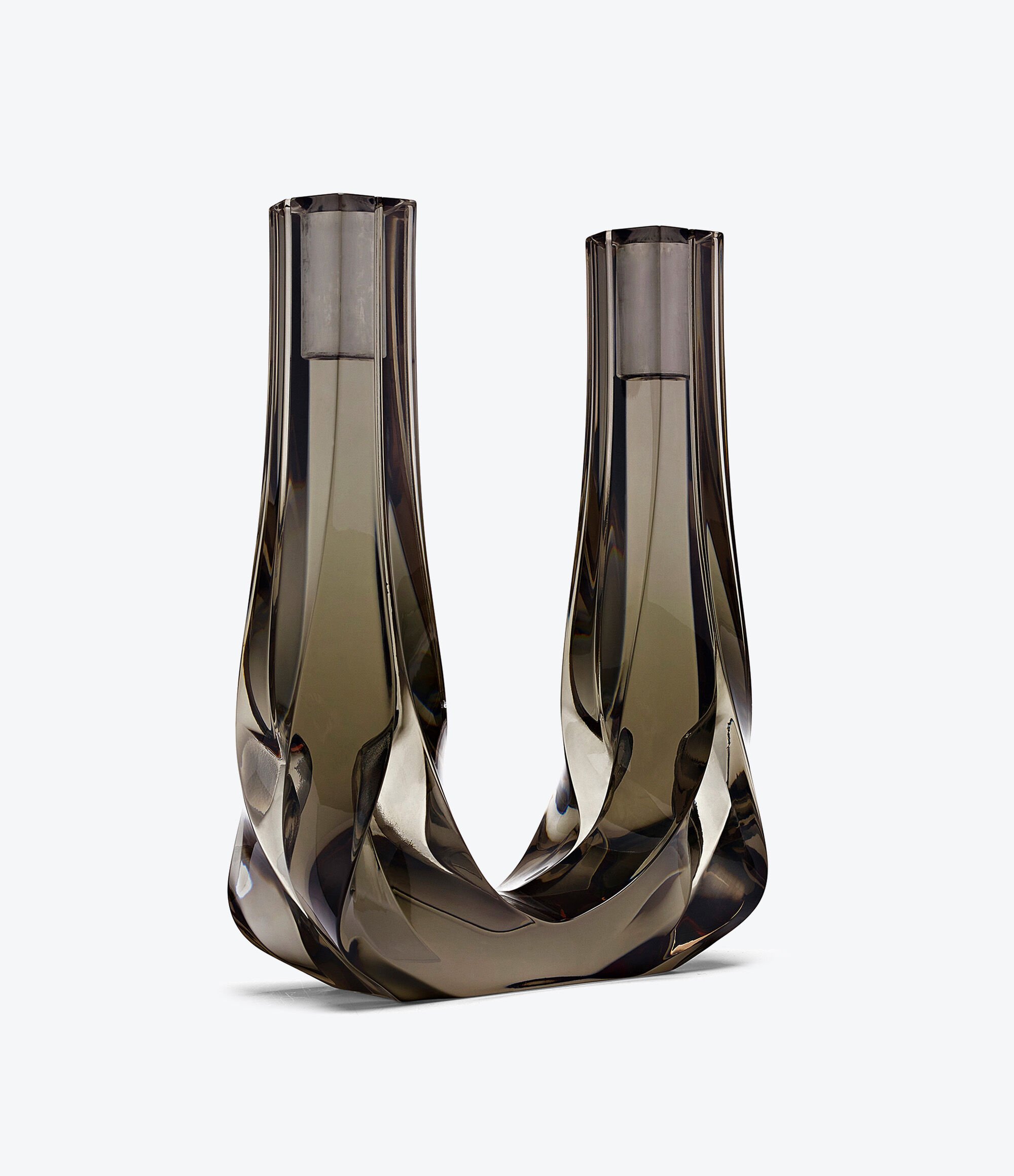 Zaha Hadid Design BRAID DOUBLE CANDLE HOLDER - H 30 CM烛架 - BRAID DOUBLE ...