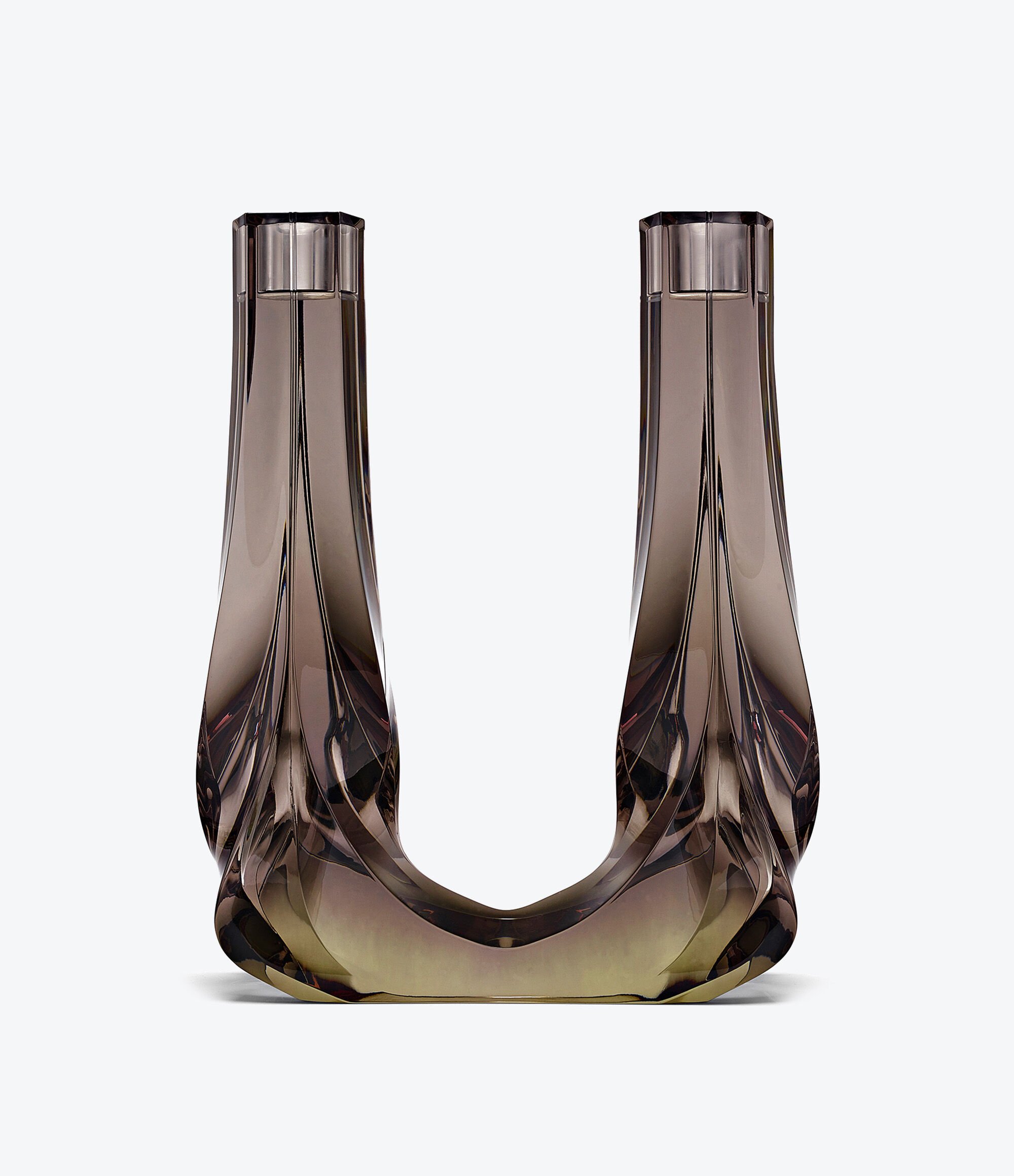 Zaha Hadid Design BRAID DOUBLE CANDLE HOLDER - H 47.5 CM烛架 - BRAID ...